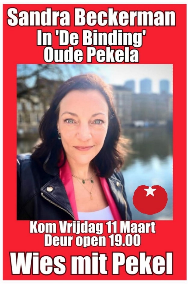 11 maart: SP Tweede Kamerlid Sandra Beckerman in de Binding