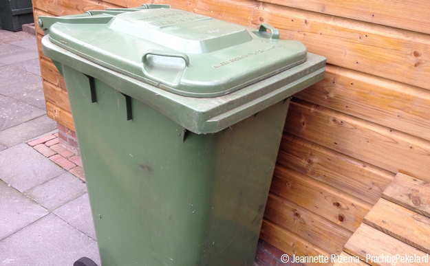 Vrijdag 8 mei worden de groene containers van 5 mei geledigd
